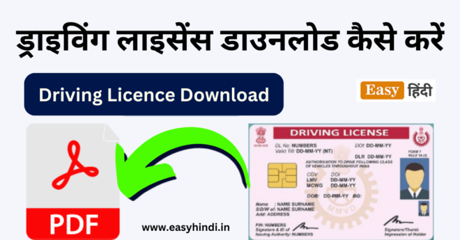 Driving Licence Download 2024 | ड्राइविंग लाइसेंस डाउनलोड कैसे करें?देखें पूरी प्रक्रिया